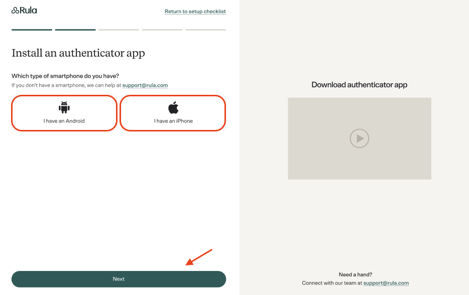 Setting up your Rula provider portal account – Rula NP