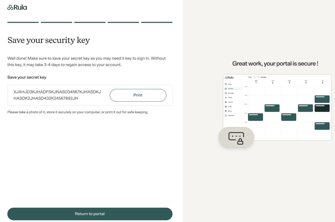Setting up your Rula provider portal account – Rula NP